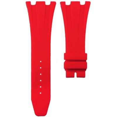 RED RUBBER STRAP FOR AP ROYAL OAK OFFSHORE 44MM | Horus Straps Philippines