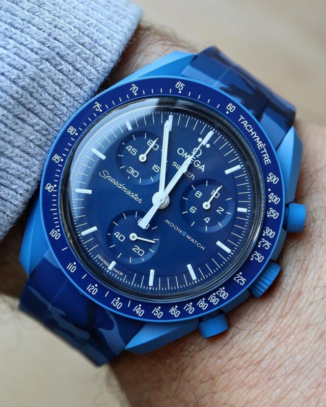 Rubber Strap for Omega X Swatch Moonswatch - Ocean Camo | Horus Straps ...