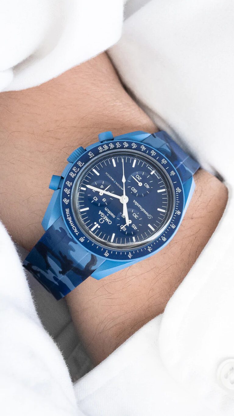 Rubber Strap for Omega X Swatch Moonswatch - Ocean Camo | Horus Straps ...